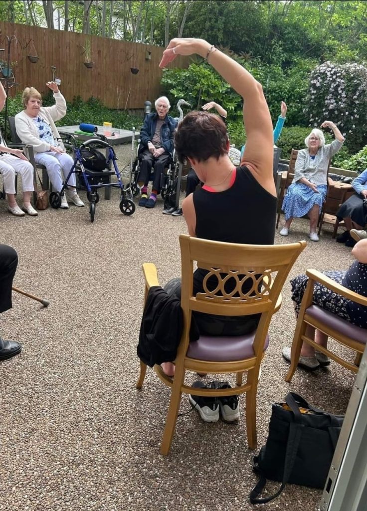 Armchair Yoga Classes by Sarah Croft Yoga - Dru Certified